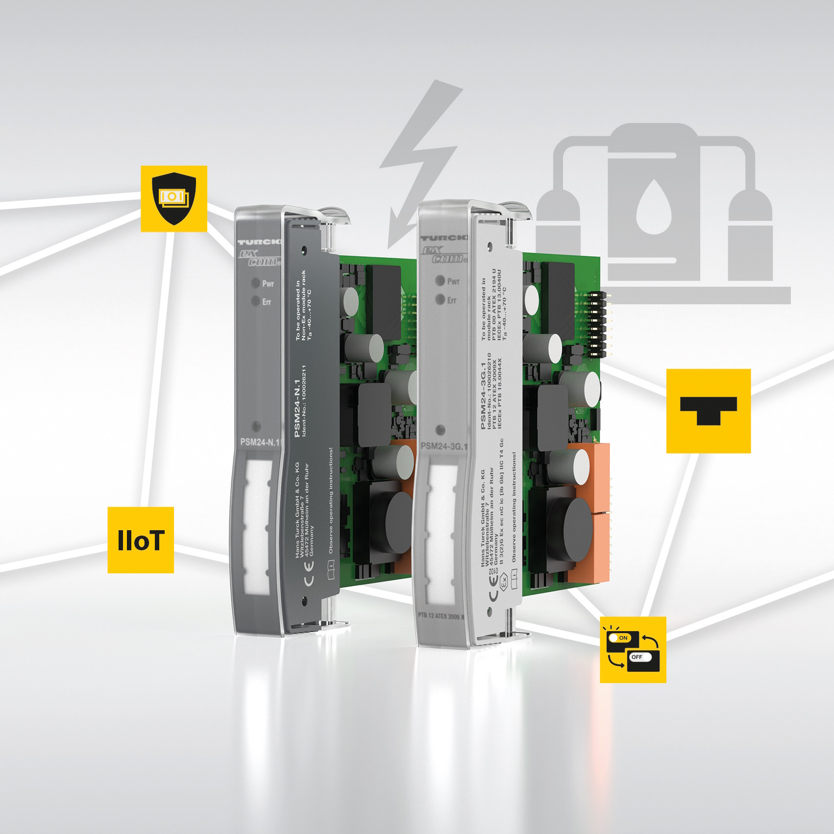 IIoT Power Supply for excom I/O System
