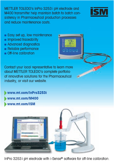 InPro 3253i pH electrode