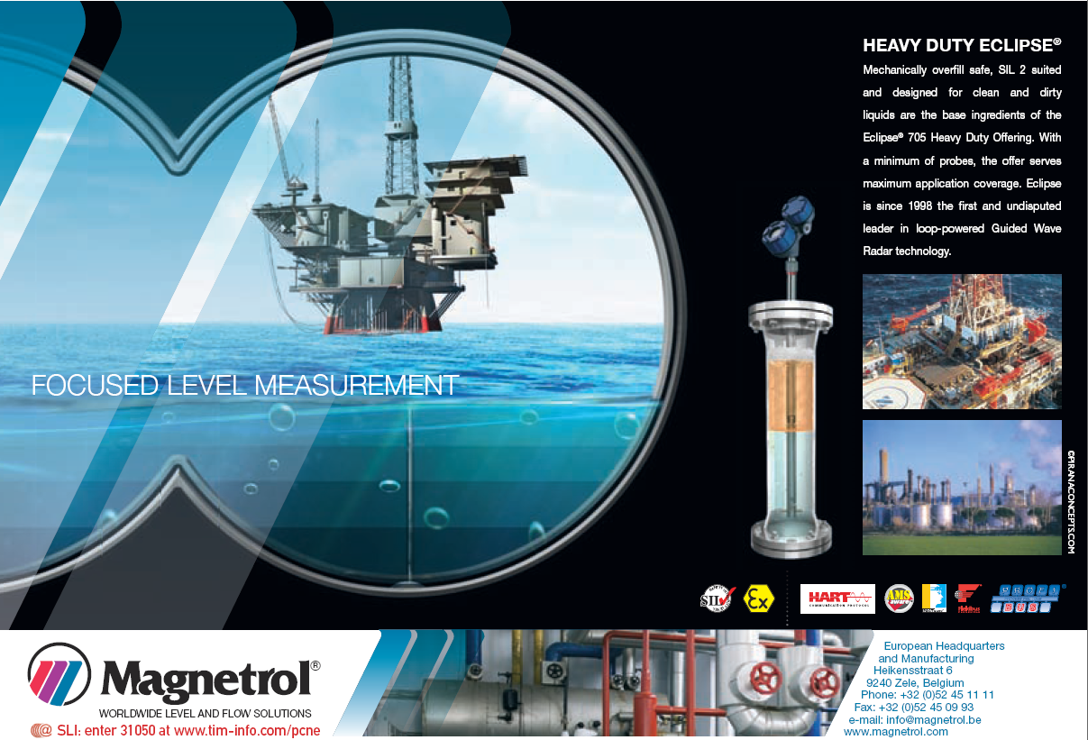 EclipseÂ® 705, Guided Wave Radar Level Transmitter