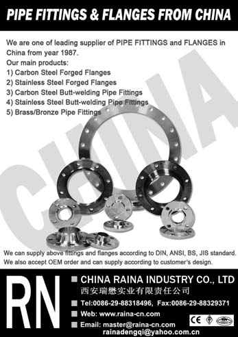 Pipe fittings & flanges