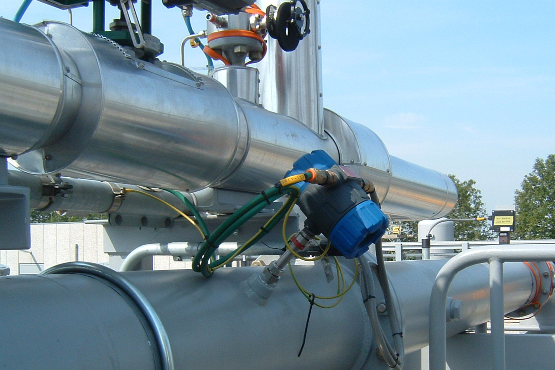 Thermal mass flow meter