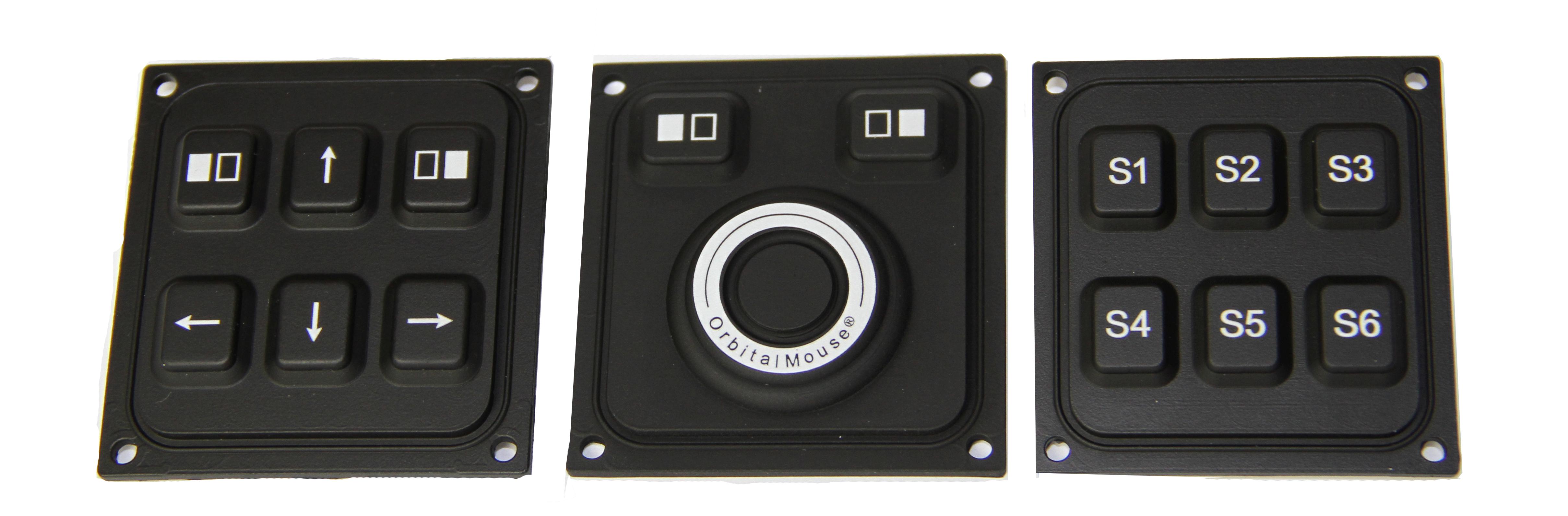 Rugged industrial pointing devices