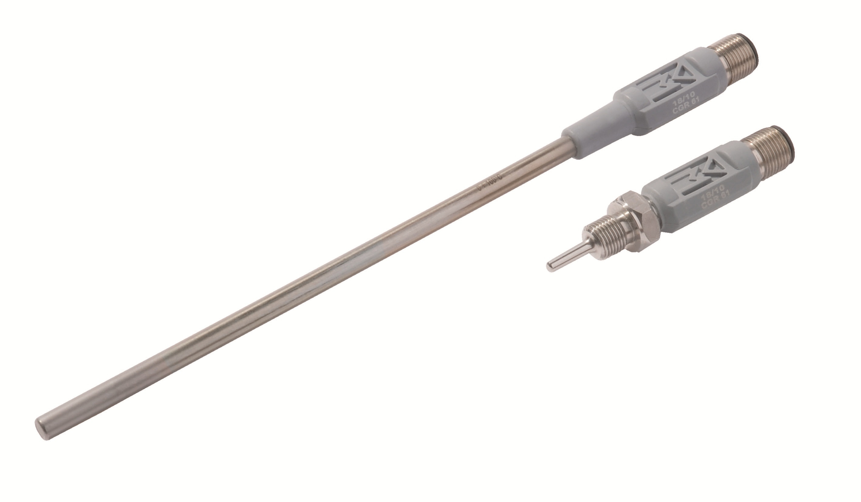 Compact temperature sensors