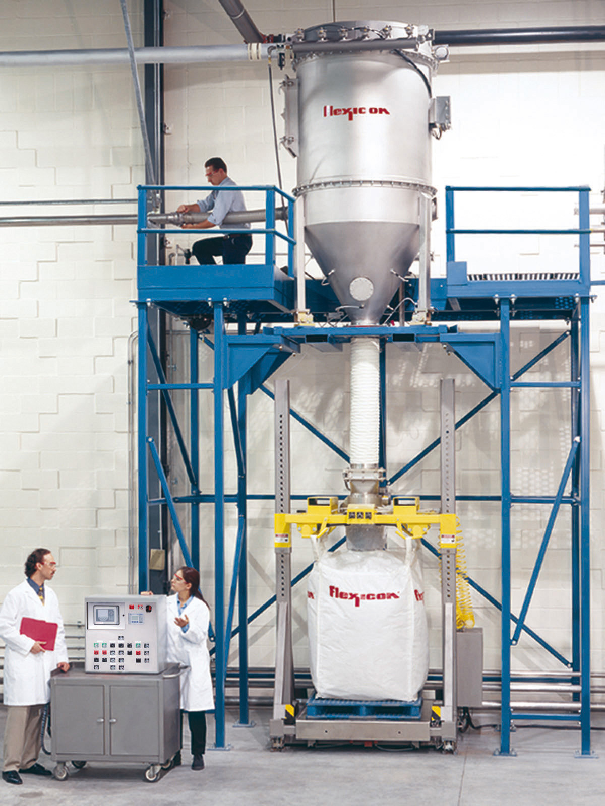 In-line weigh system