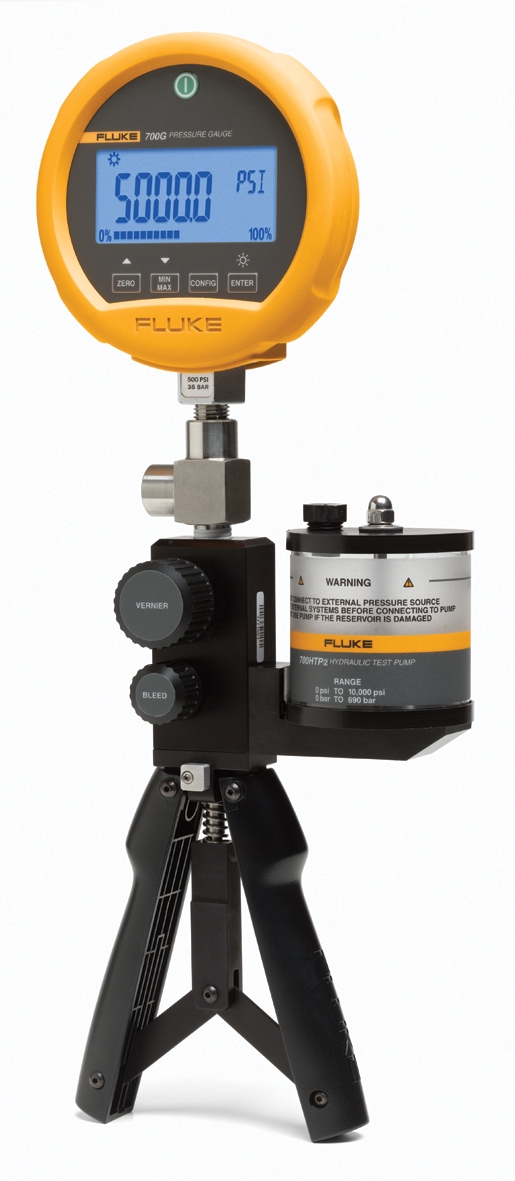 Pressure test gauges