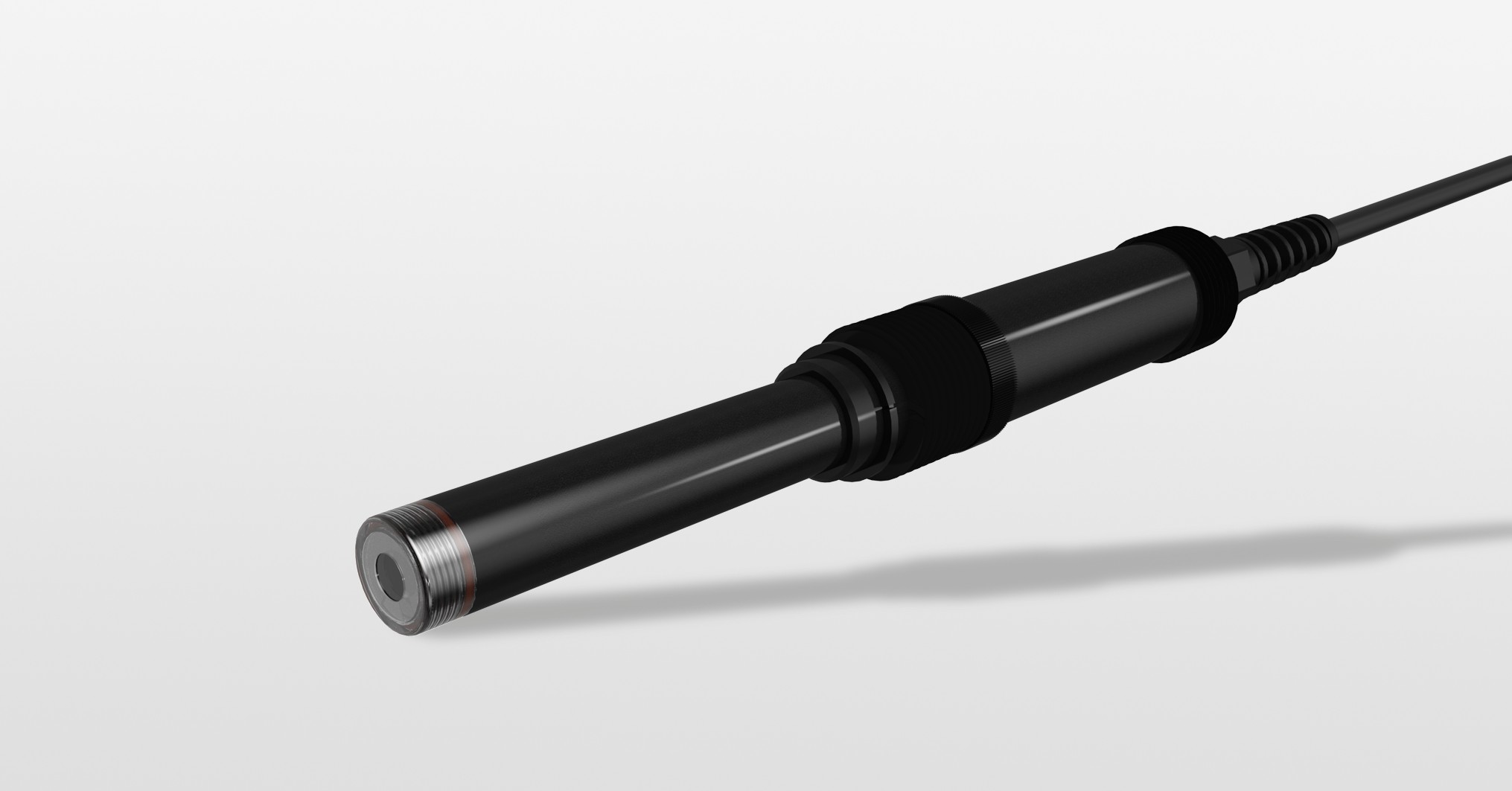Digital Optical Sensor for Dissolved Oxygen in Aqueous Solutions