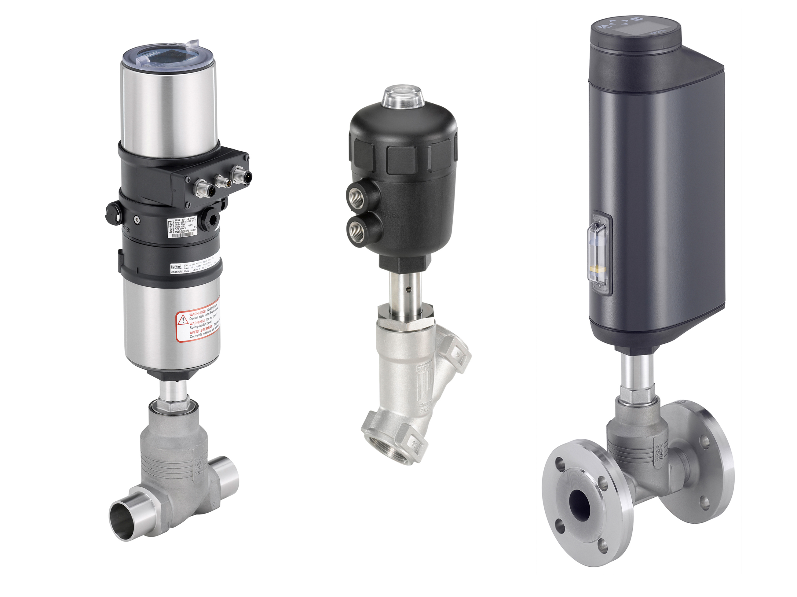 Low-maintenance Control Valves