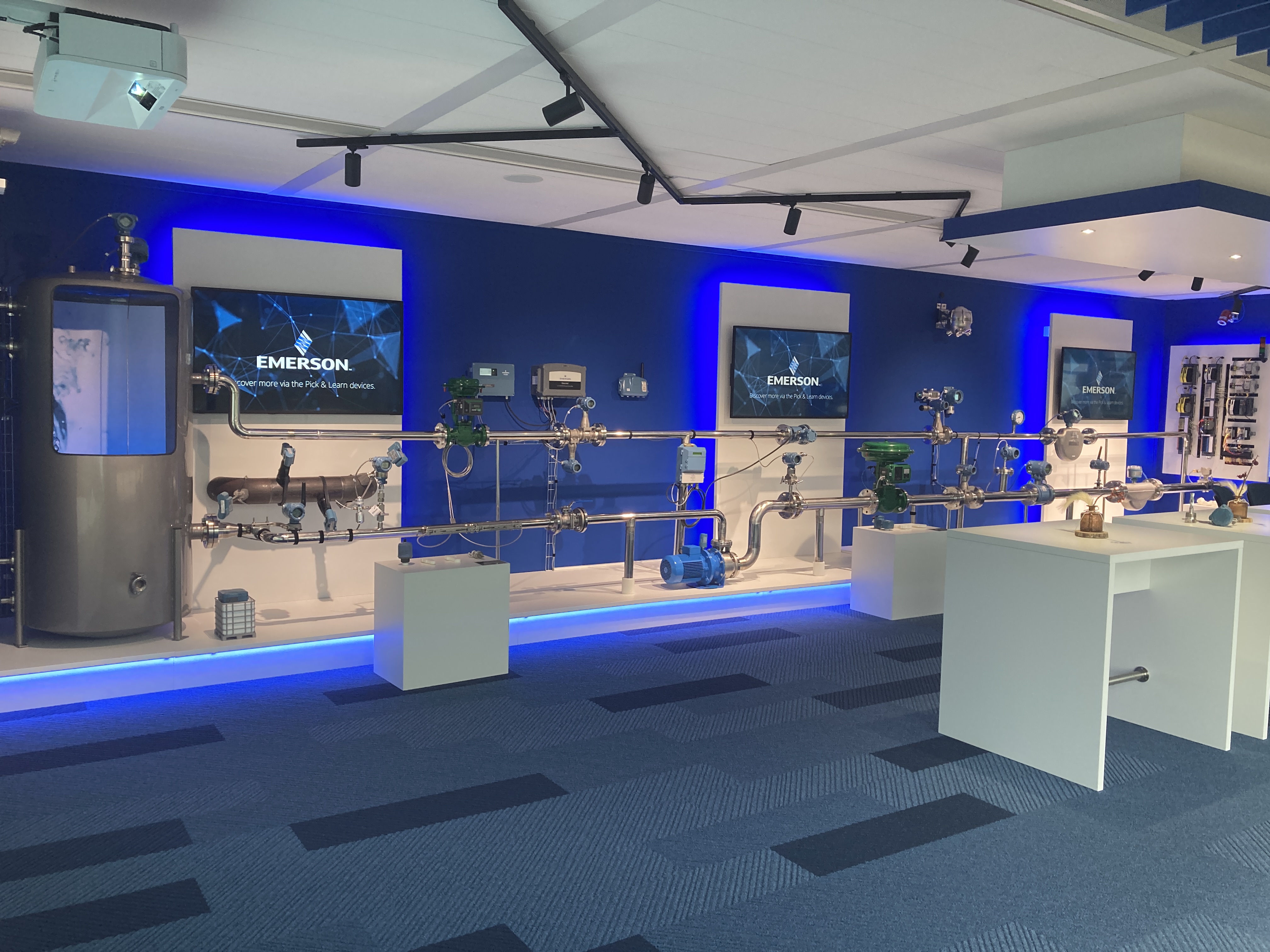 Emerson Digital Experience Center in Ede, the Netherlands Opened.