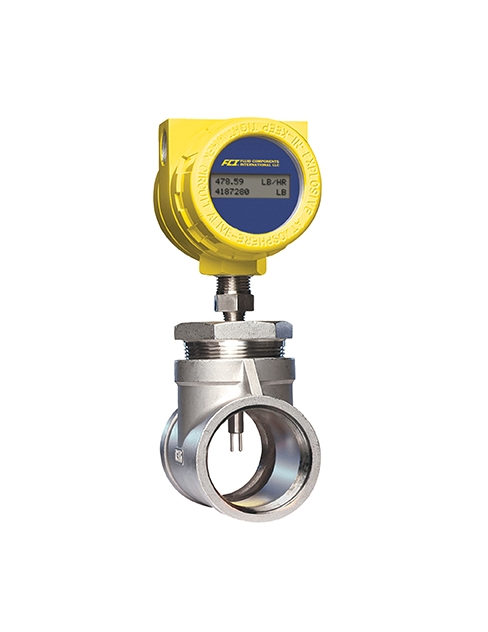 Seal-Leak Monitoring Mass Flow Meter