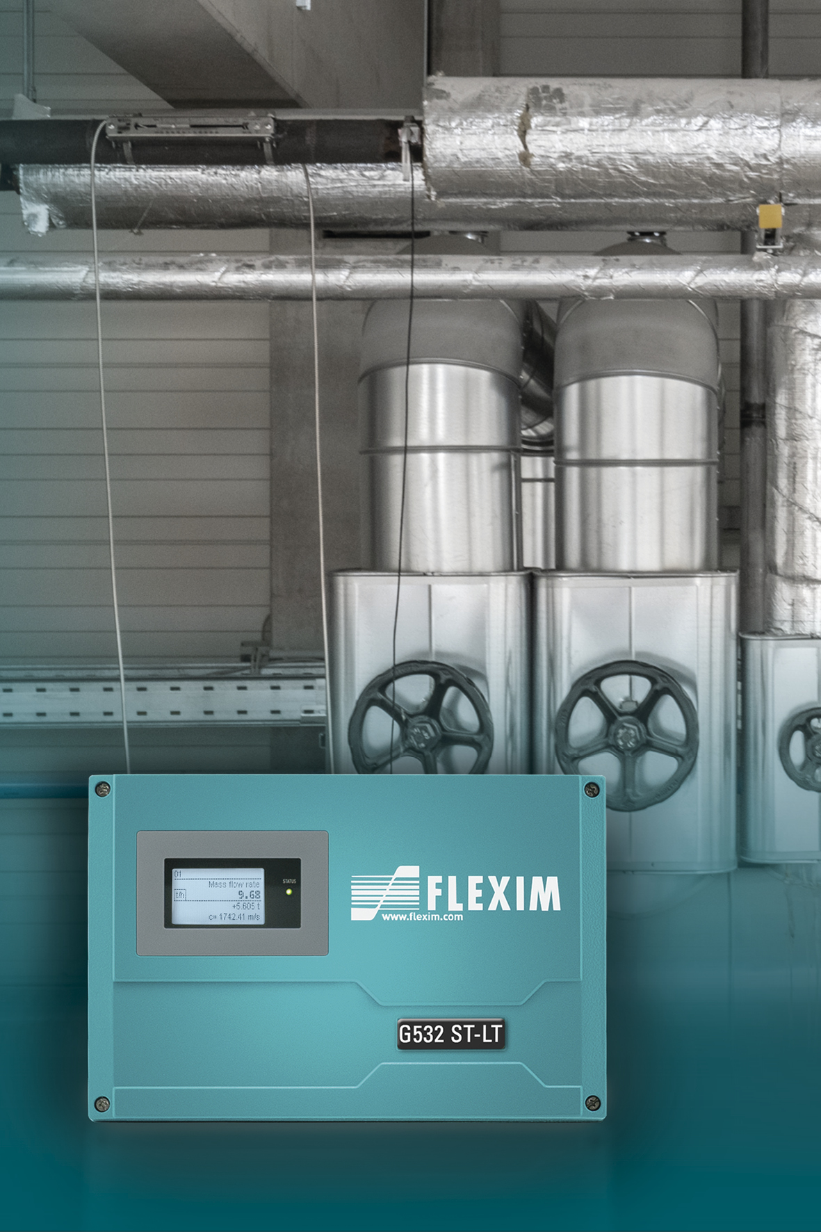 Non-Invasive Flowmeter for Steam