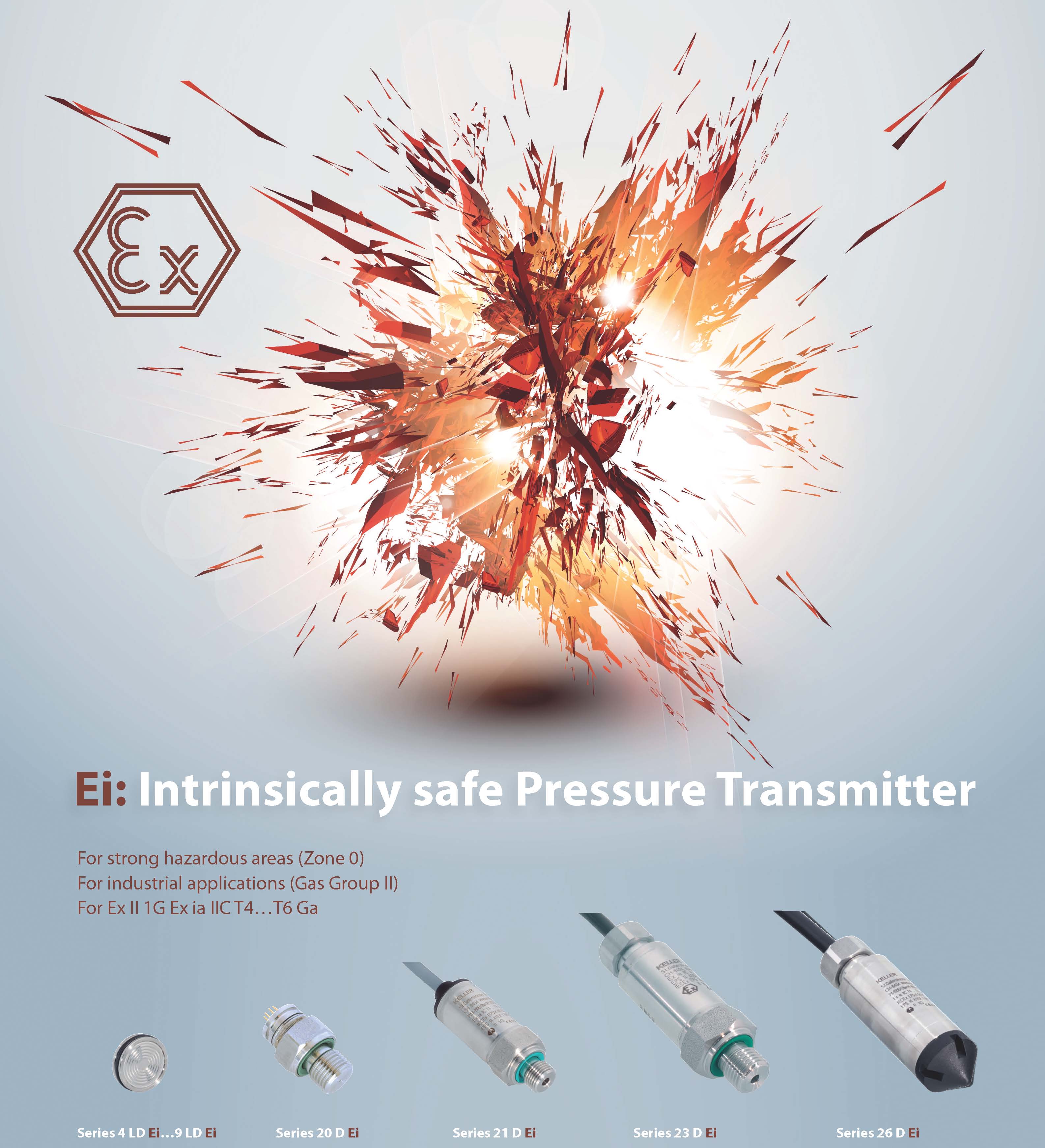 Intrinsically Safe Pressure Transmitter
