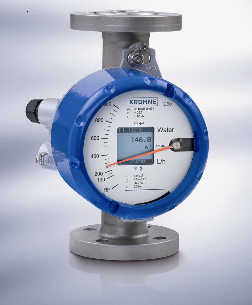 Variable area flowmeter Variable area flowmeter