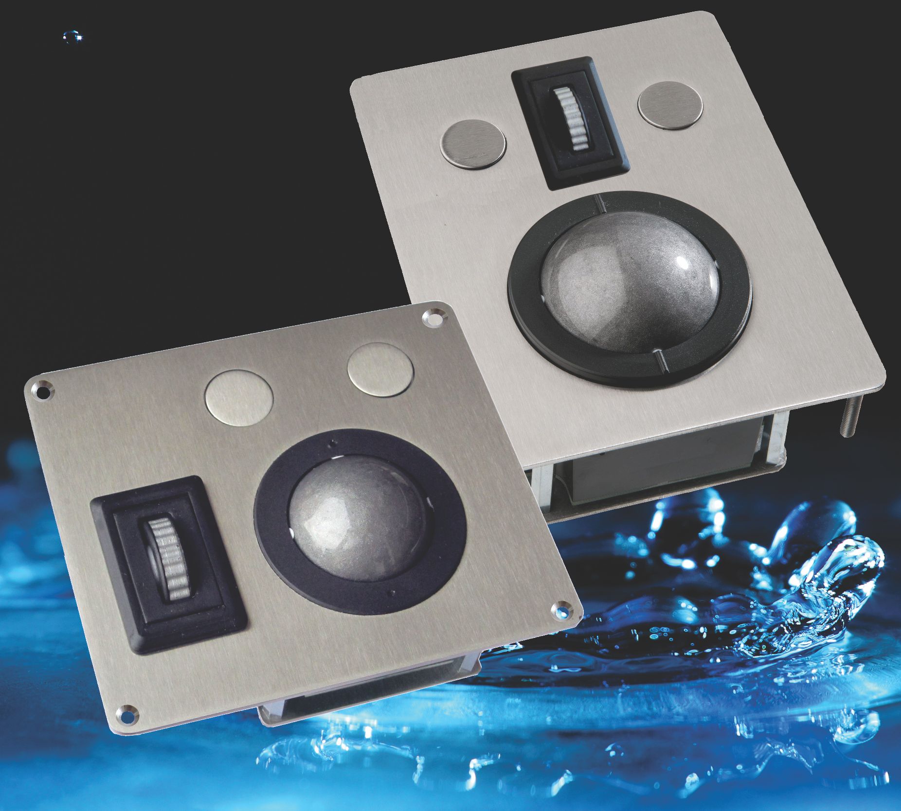 Waterproof trackball