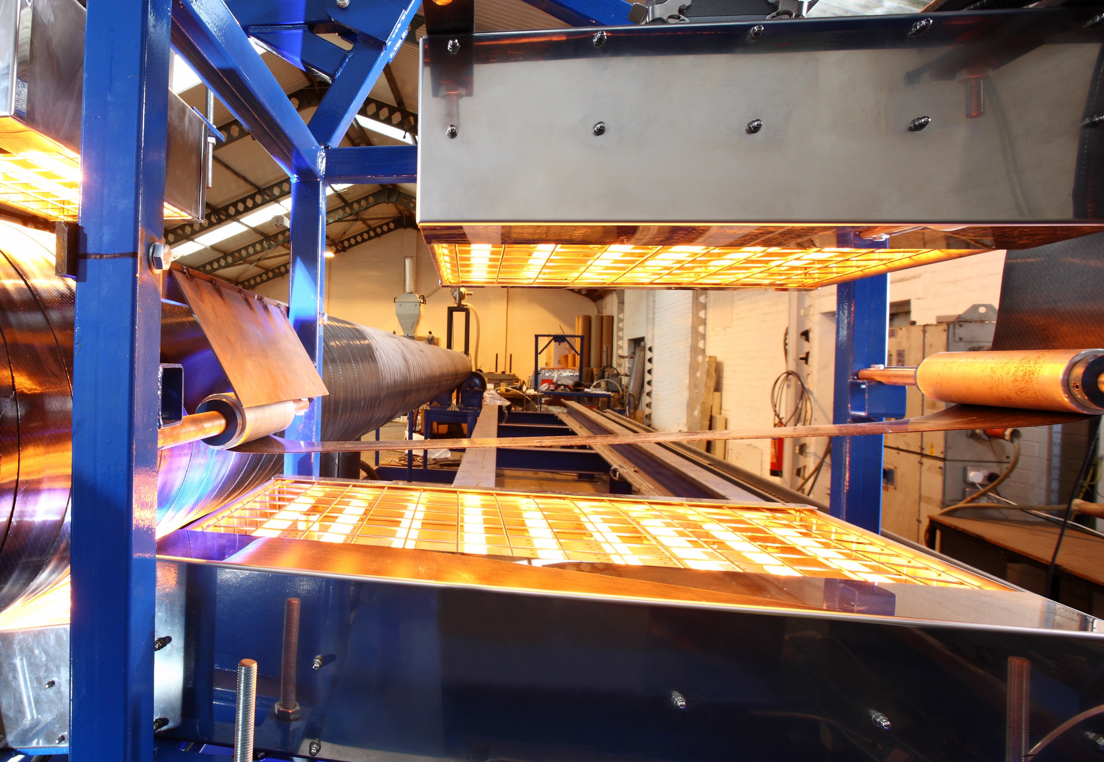 Custom-built, infrared system