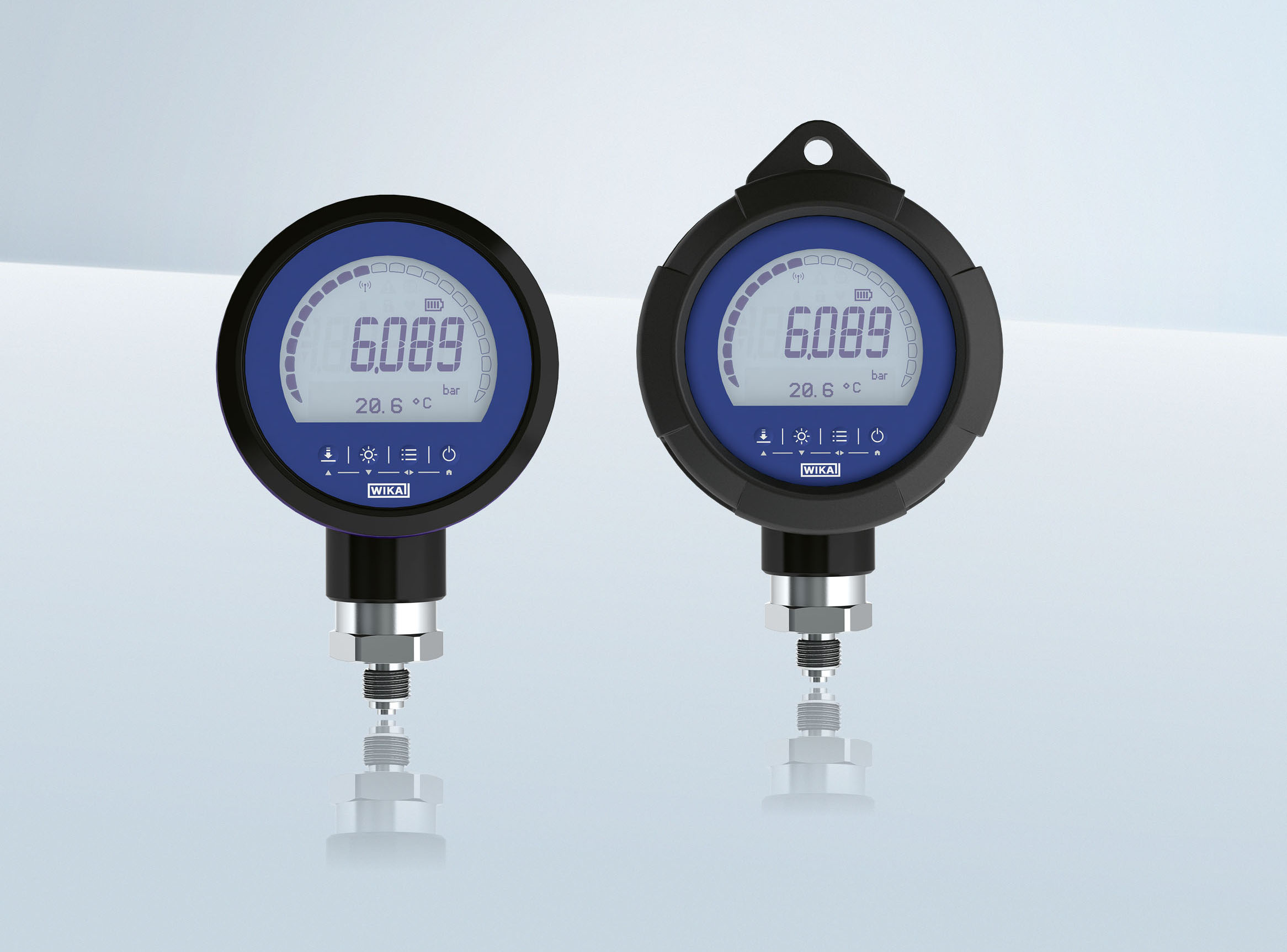 Battery-Powered Digital Pressure Gauge