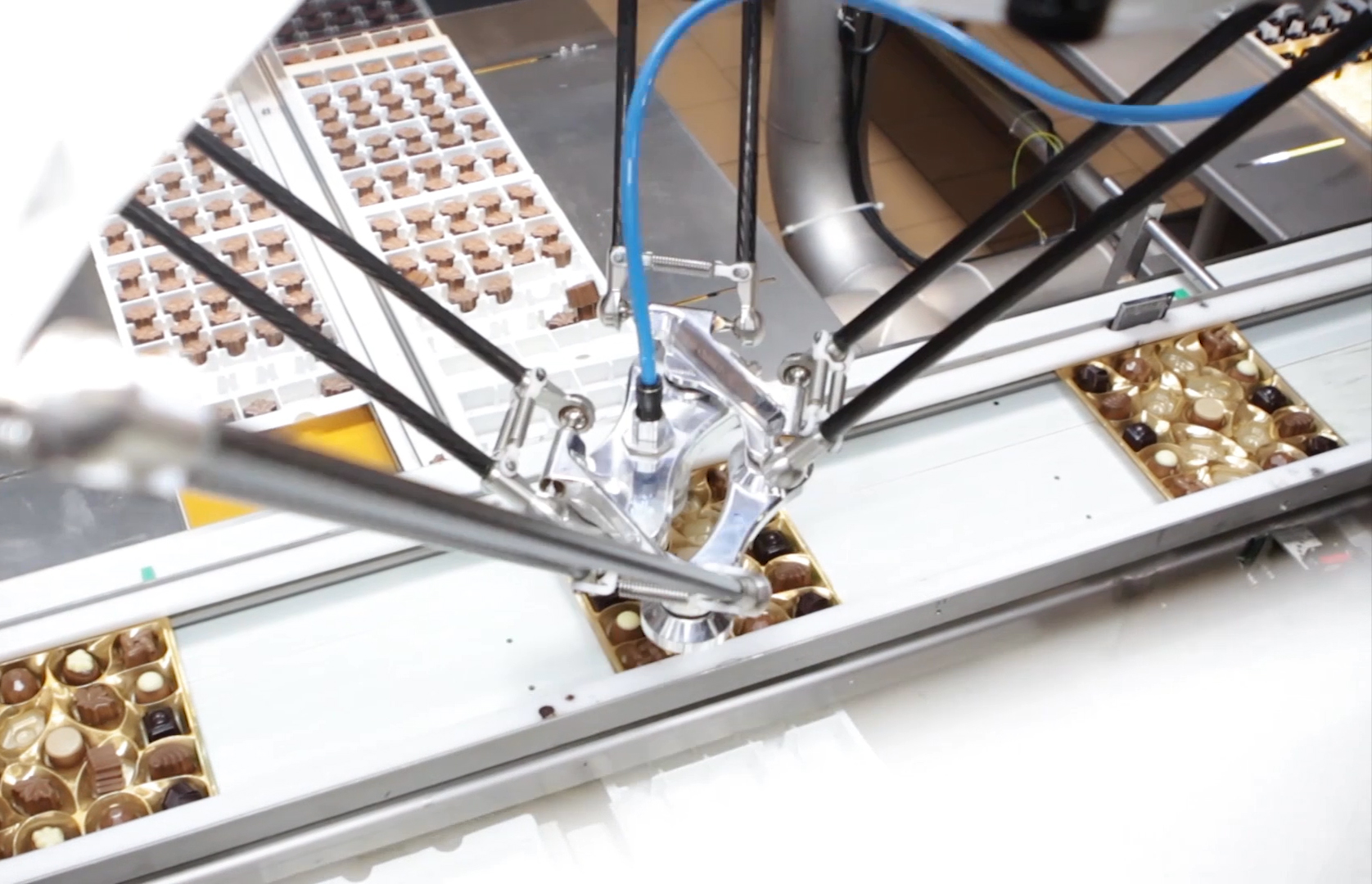 Automation With Robotics Increases Chocolate Production