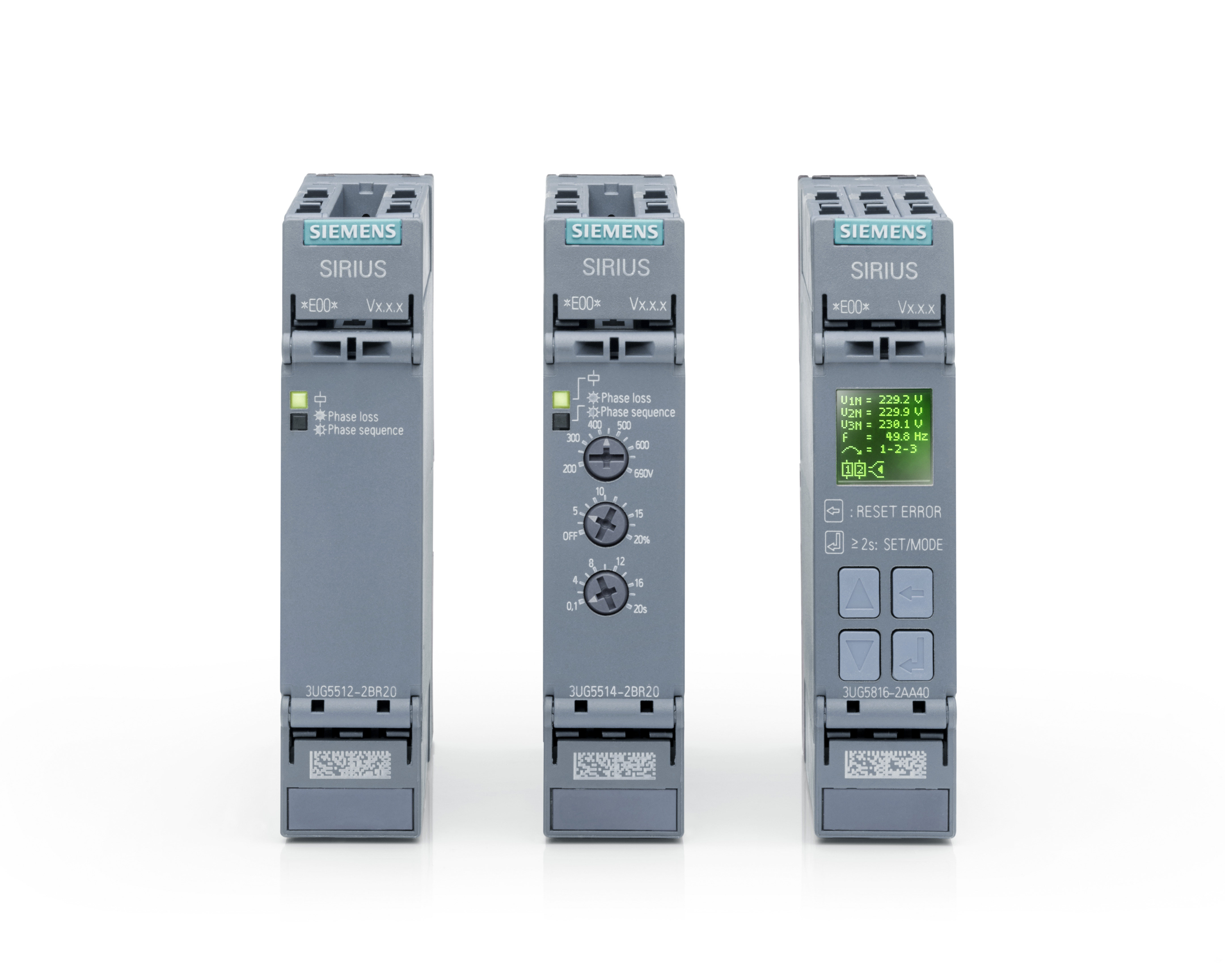 Line Monitoring Relays for 3-phase grids from 200 V to 690 V nominal ...