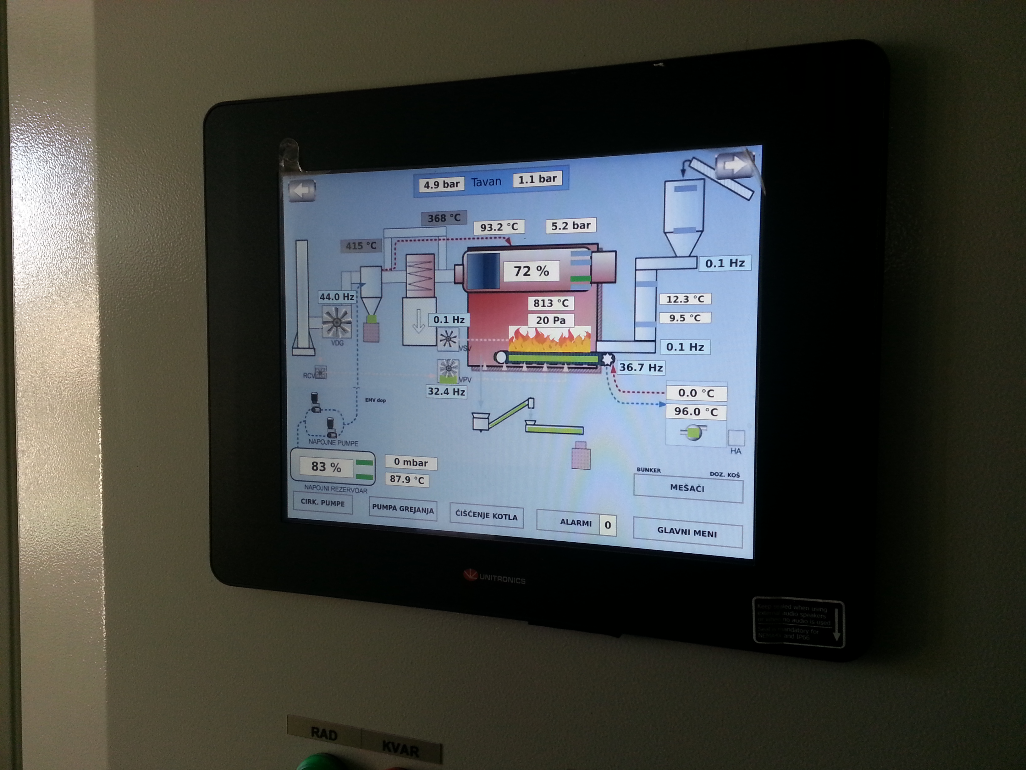 UniStream PLC with 10.4-inch Touchscreen HMI
