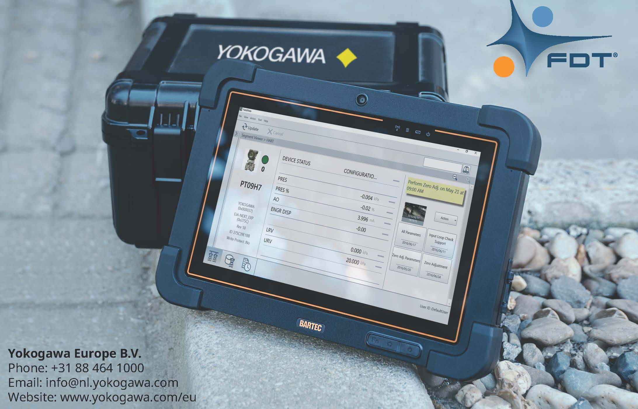 Yokogawa Releases Fieldmate R301 Device Management Wizard