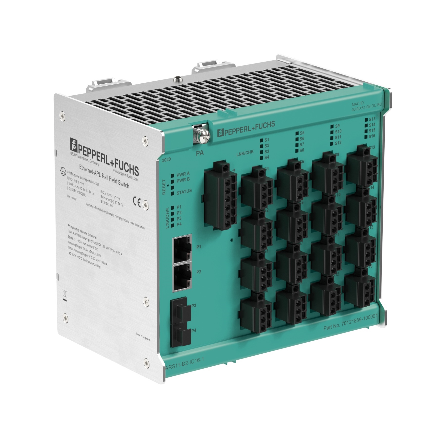 Switch for the Ethernet Advanced Physical Layer Switch for the Ethernet Advanced Physical Layer
