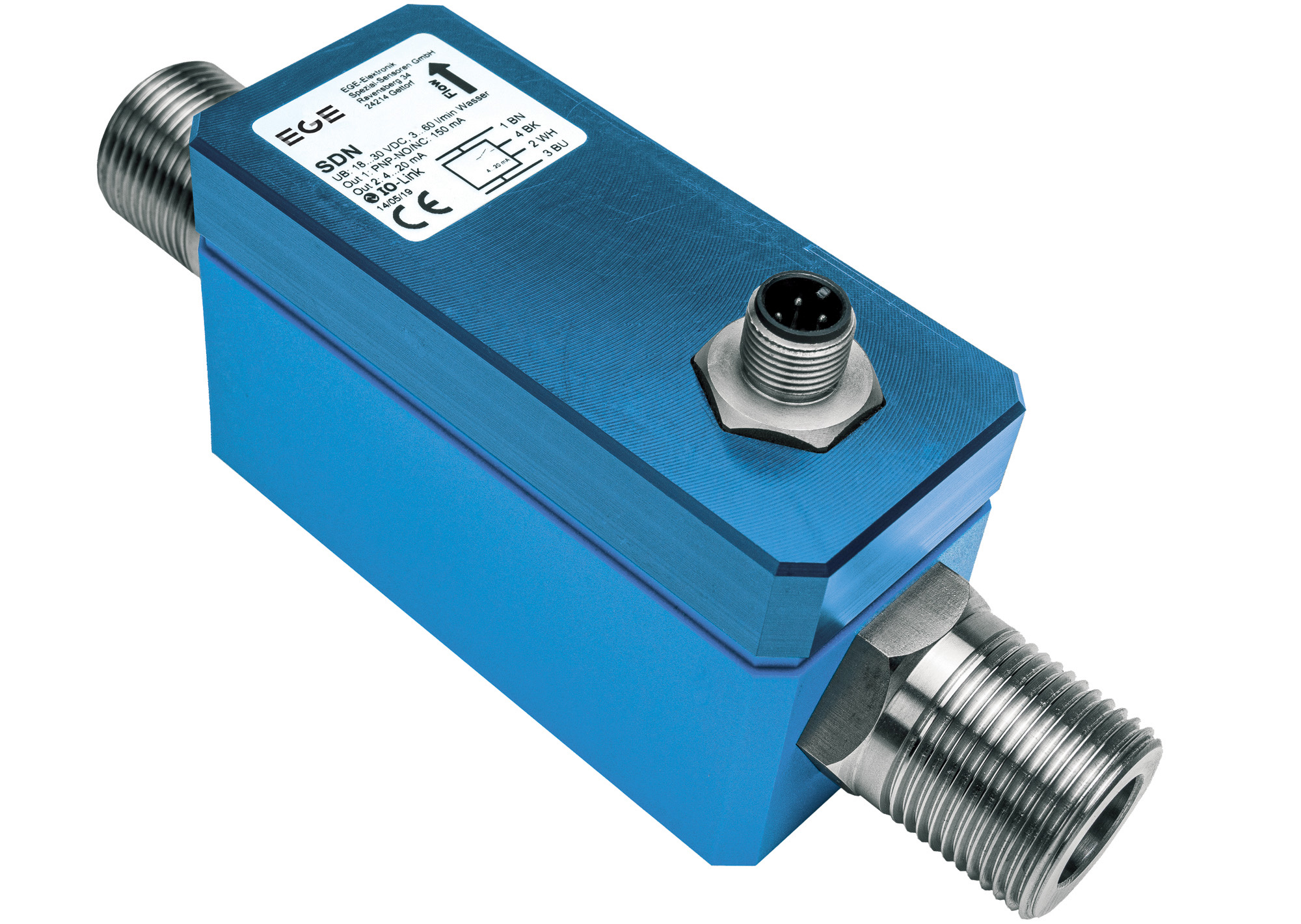 Flow Sensors With IO Link Interface