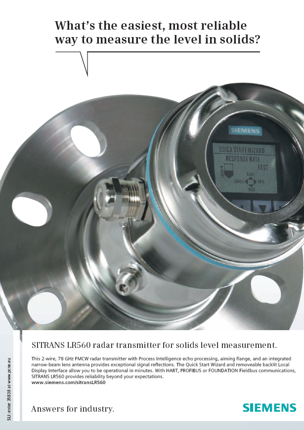 Radar Transmitter SITRANS LR560